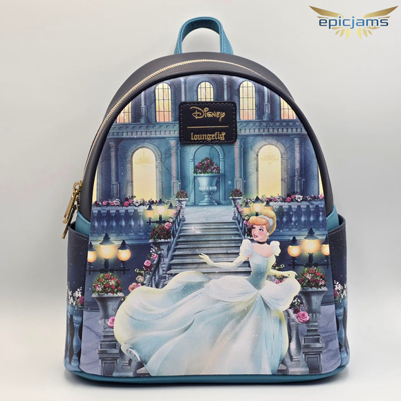 Loungefly | Bags | Loungefly Disney Cinderella Castle Steps Mini ...
